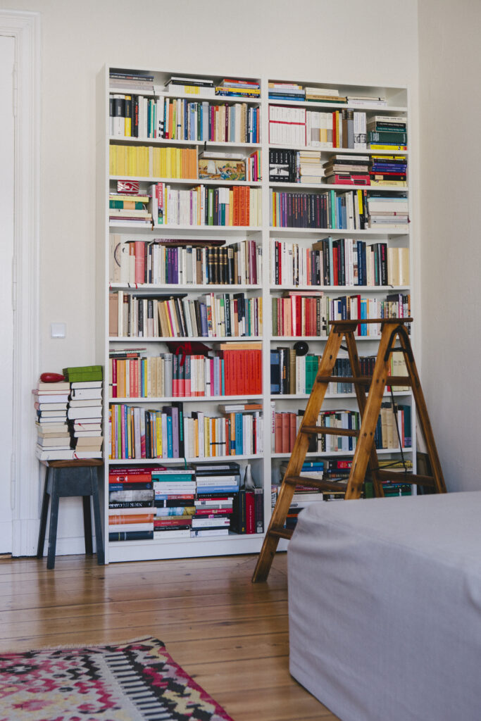 How To Decorate With Books - Home & Texture
