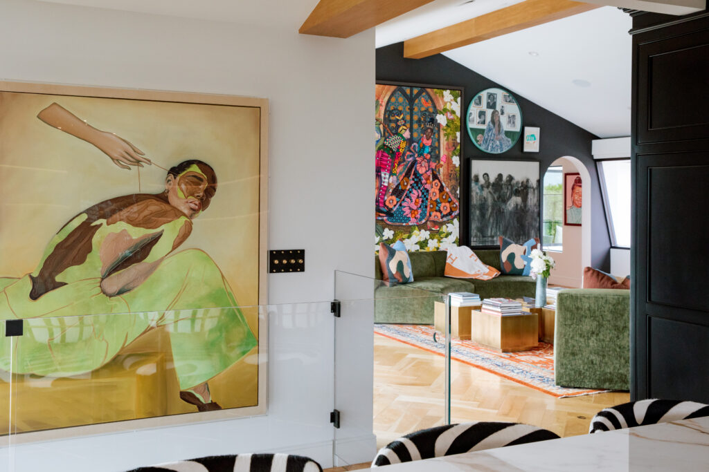 House Tours: Artists' Work In Ayesha Selden's Home - Home & Texture