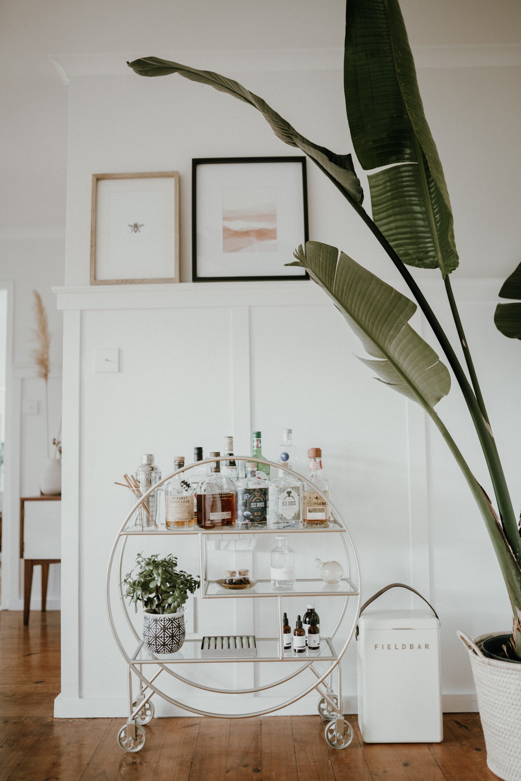 Tips for Styling a Show-Stopping Bar Cart - Home & Texture