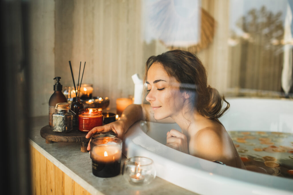 Here's How to Create a Relaxing DIY Home Spa Experience - Home & Texture