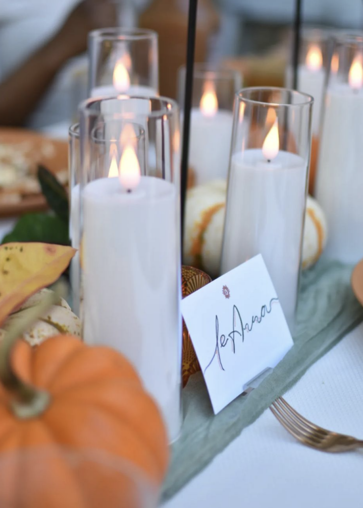 Upgrade Your Fall Tablescape Like DIY Expert Lauren Comer - Home & Texture