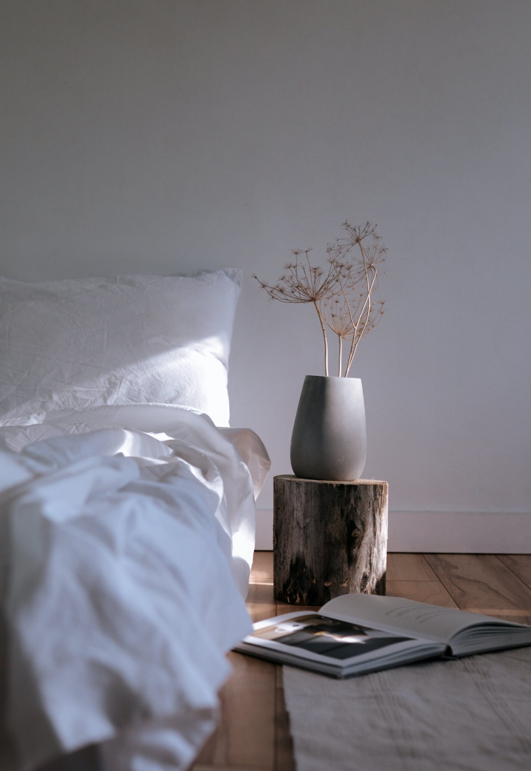 Why Making Your Bed Like a Monk Can Lead to A Simpler Life - Home & Texture
