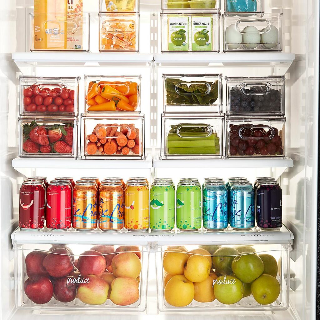 What To Consider Before an Aesthetic Fridge Storage Makeover - Home ...