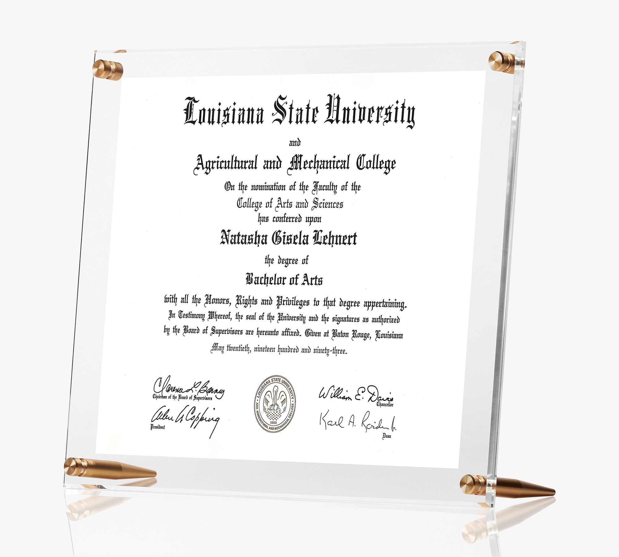 5 Diploma Display Ideas - Home & Texture