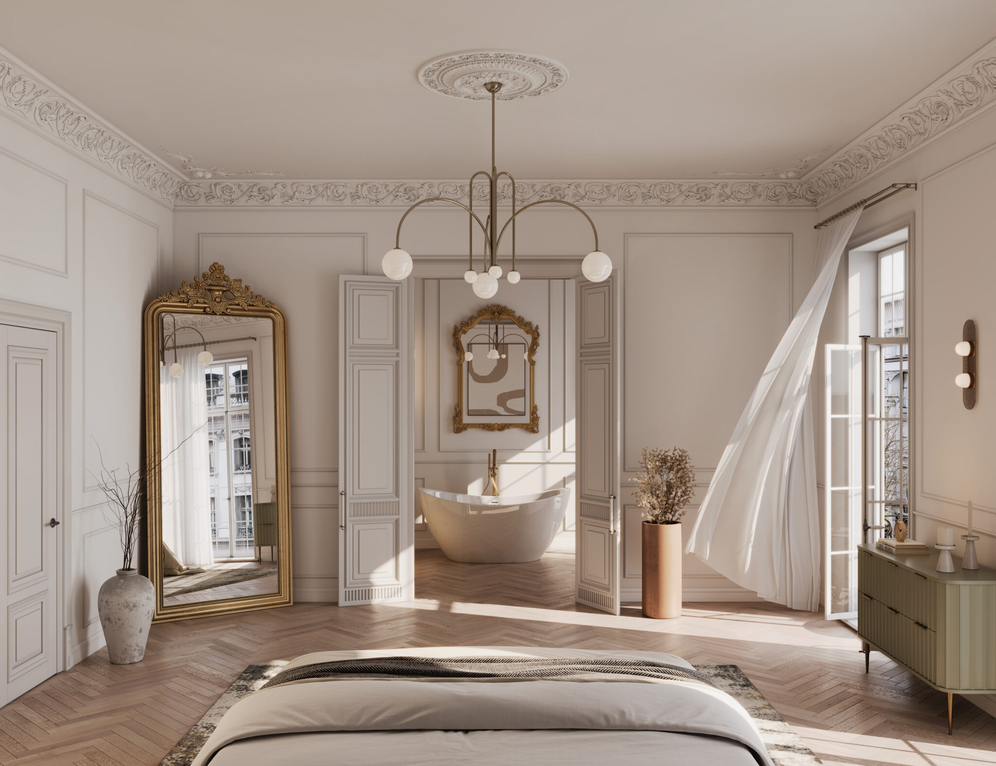 The Mirror Debate: Are Wall-to-Wall Mirrors Still Trendy? - Home & Texture