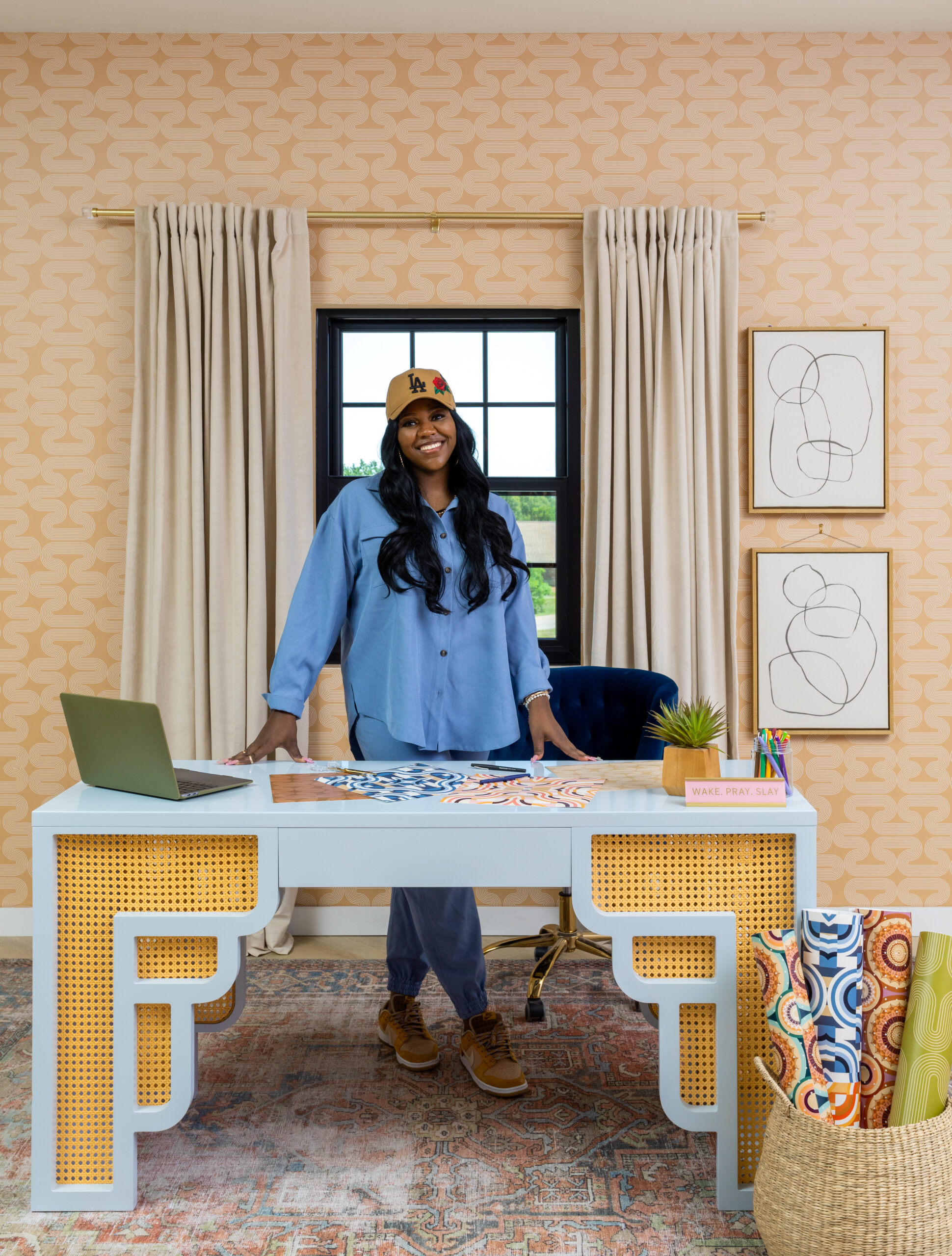 Chasing Paper Drops Wallpaper Collection With Ashley Basnight - Home & Texture