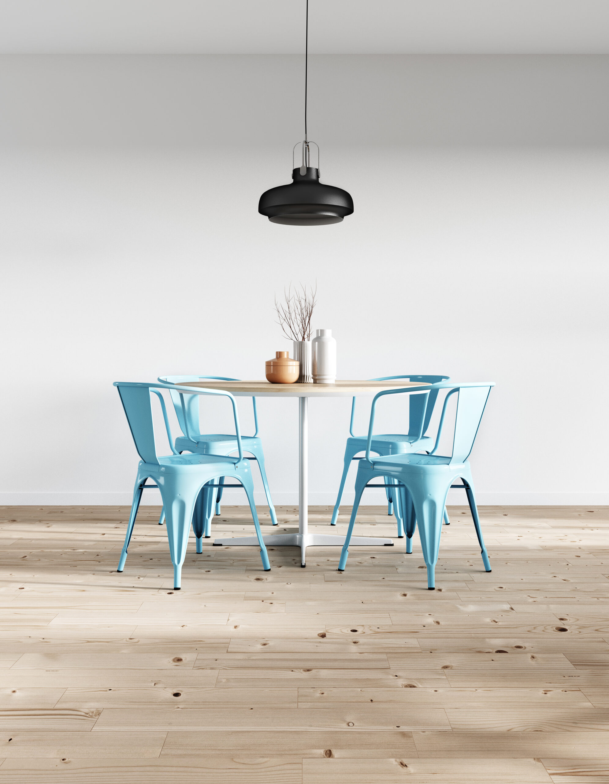 Elevate Your Minimalist Interiors with Bold Colors - Home & Texture