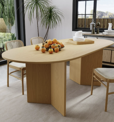 Modern Wood Dining Tables Under $500 - Home & Texture