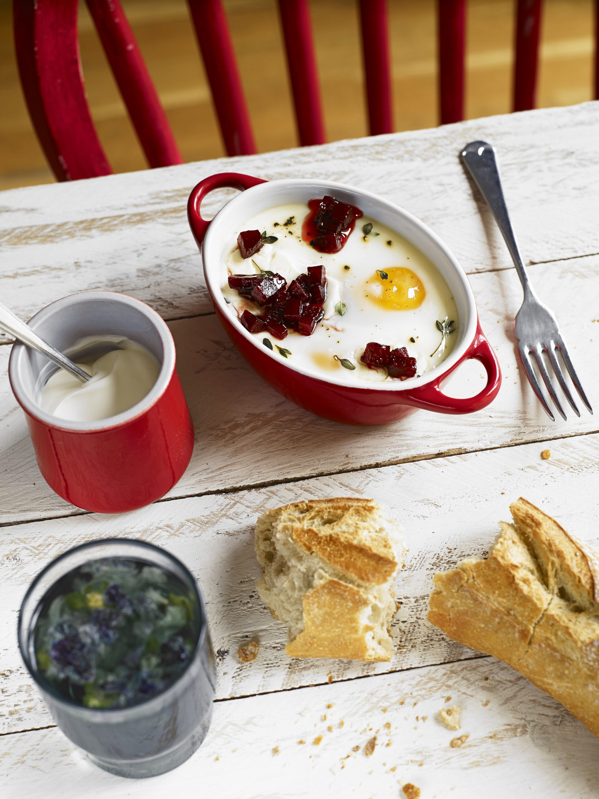 Brunch Like the French With Oeufs en Cocotte - Home & Texture
