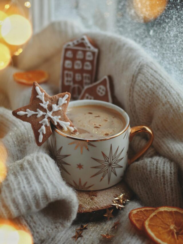Warm and Cozy Gingerbread Chai Tea Latte Recipe - Home & Texture