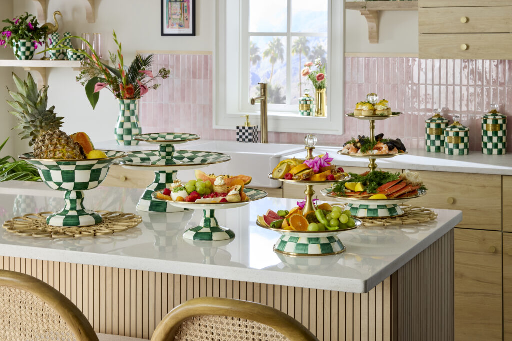 Emerald Check Is the Bold New Pattern From MacKenzie-Childs - Home ...