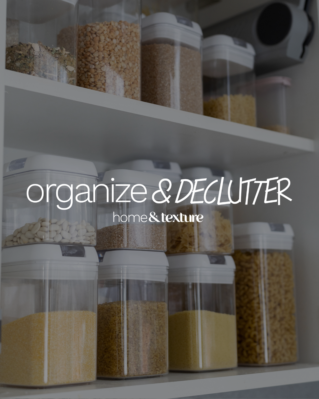The Best Scandinavian-Inspired Pantry Organization Items - Home & Texture