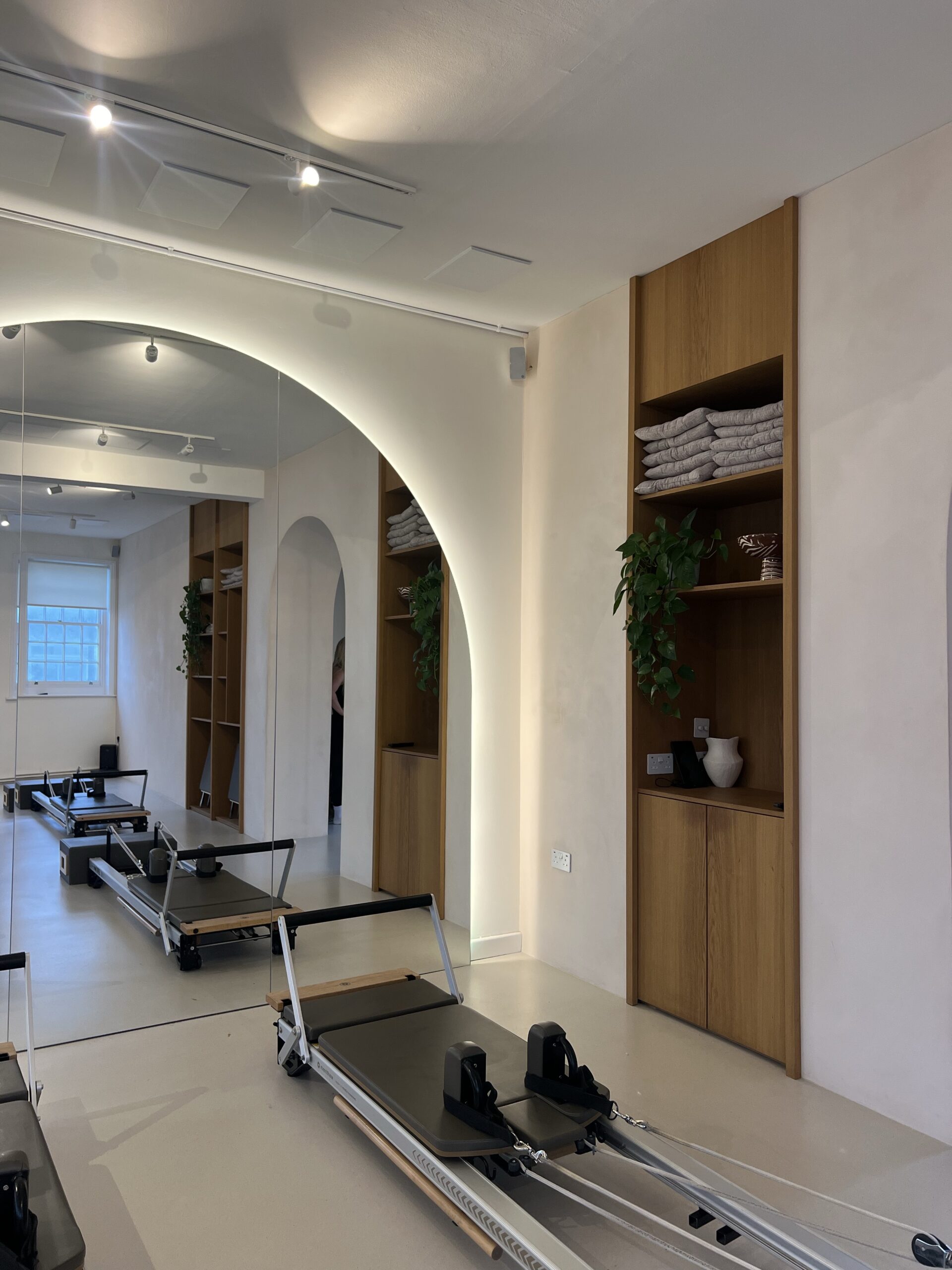 How This Creator Built a Home Pilates Studio in Her Basement - Home ...