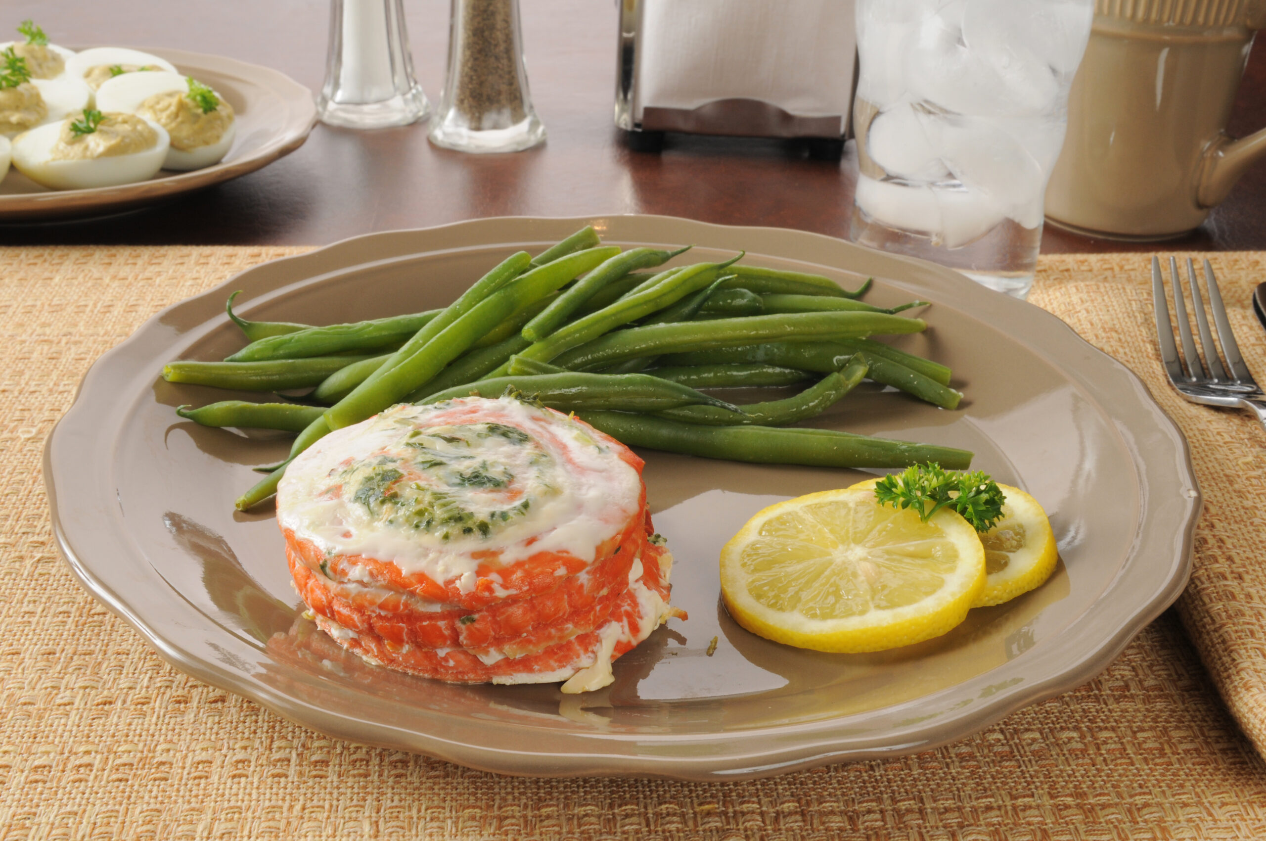 We're Obsessed With These 15-Min Crab-Stuffed Salmon Rounds - Home & Texture